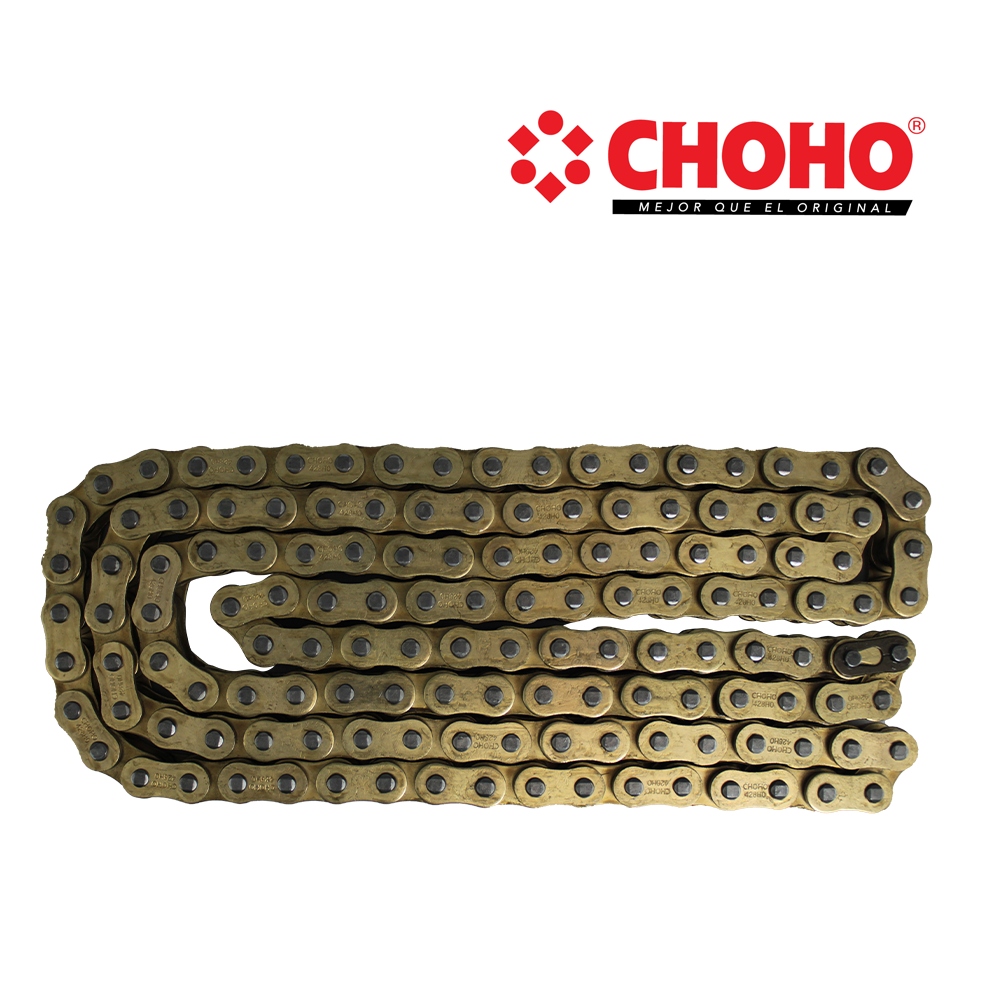 CADENA CHOHO GOLD O´RING 428HO-138L - Choho Perú